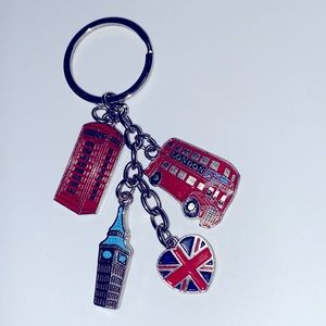 London England | Accessories | Key Chain London England Dangle Charms ...